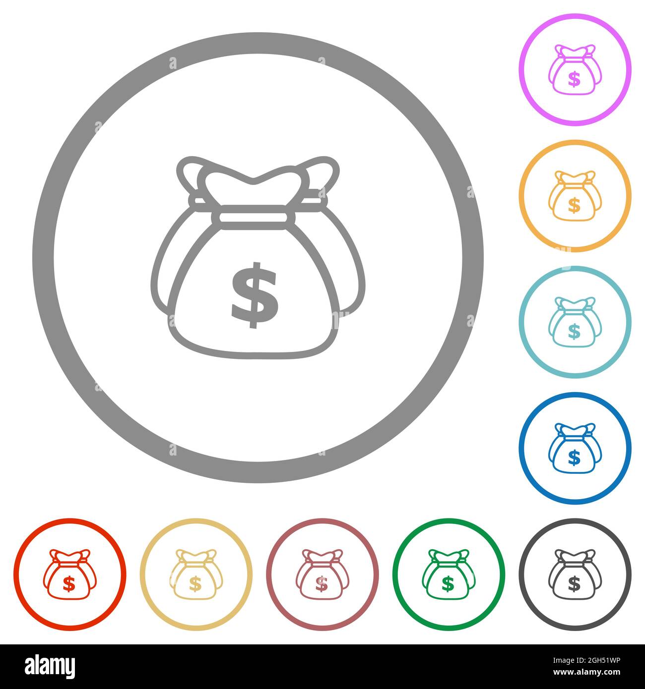 Three dollar banknotes Stock Vector Images - Alamy