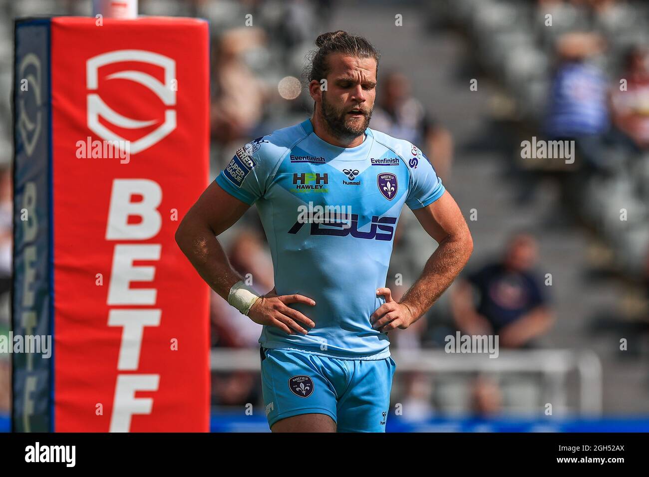 Liam Kay (5) of Wakefield Trinity during the game in, on 9/5/2021 ...