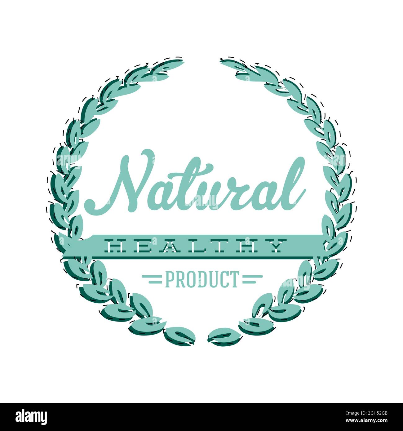 Natural and healthy product label mark. Vector farm fruit mark, premium ...