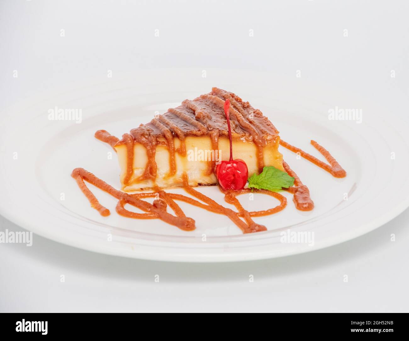 slice of cake, leche plan Stock Photo - Alamy