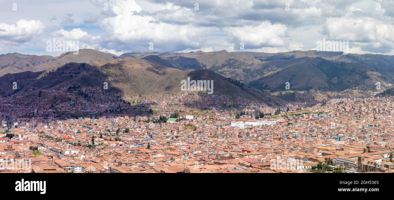 Cusco panoramic hi-res stock photography and images - Alamy
