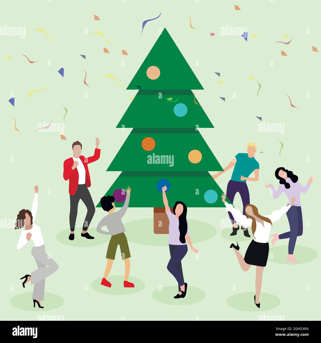 Dancing Christmas Tree