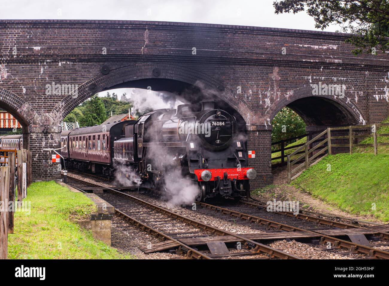 British railways standard class 4 4 6 0 steam locomotive hi-res stock ...