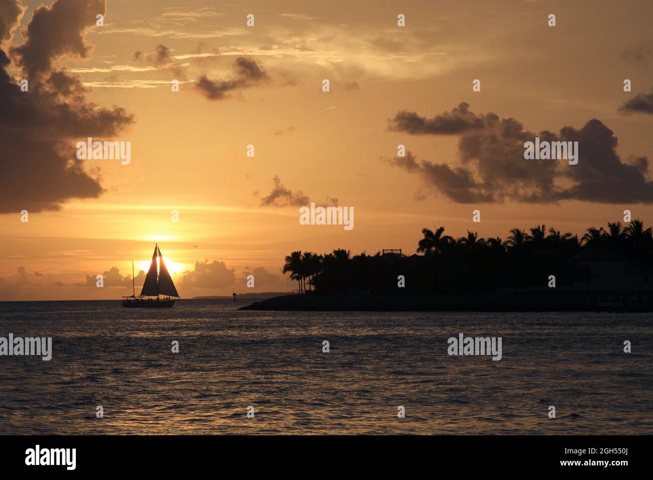 Key West Sunset Stock Photo - Alamy