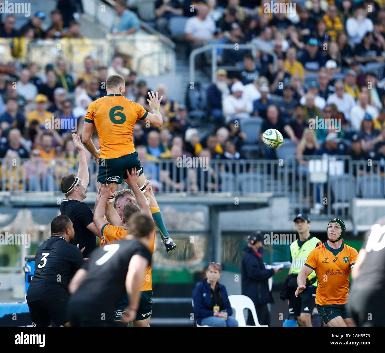 5th September 2021; Optus Stadium, Perth, Australia: Bledisloe Cup ...