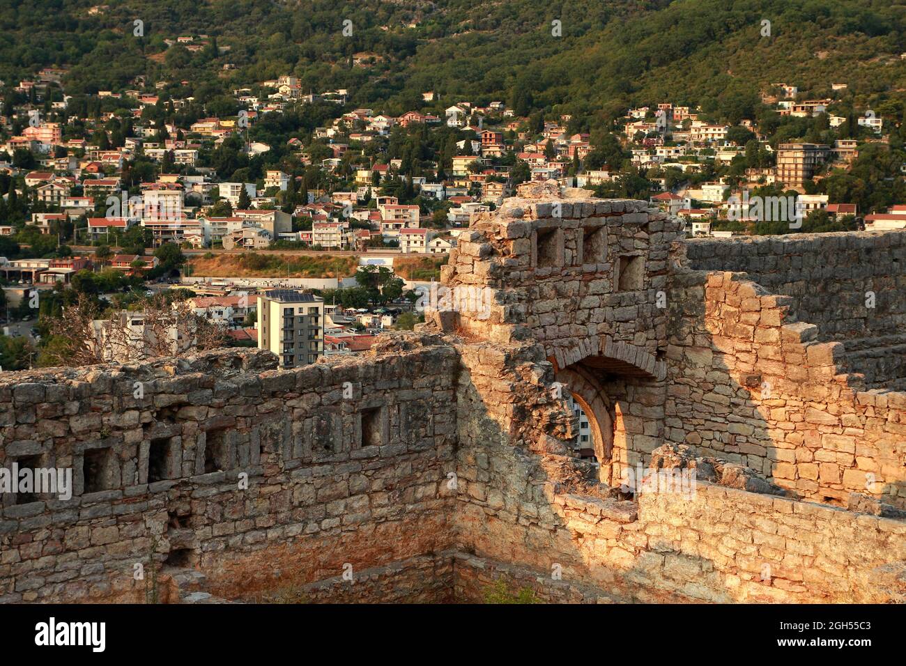 Tabija fortress in Sutomore, Bar, Montenegro Stock Photo - Alamy