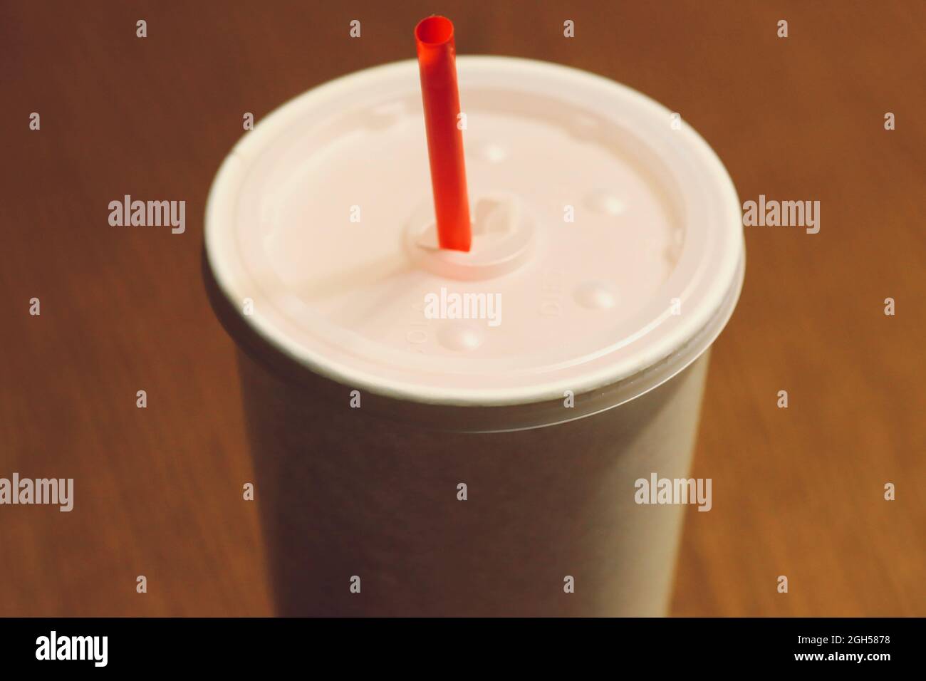 Disposable fast food cup Stock Photo - Alamy