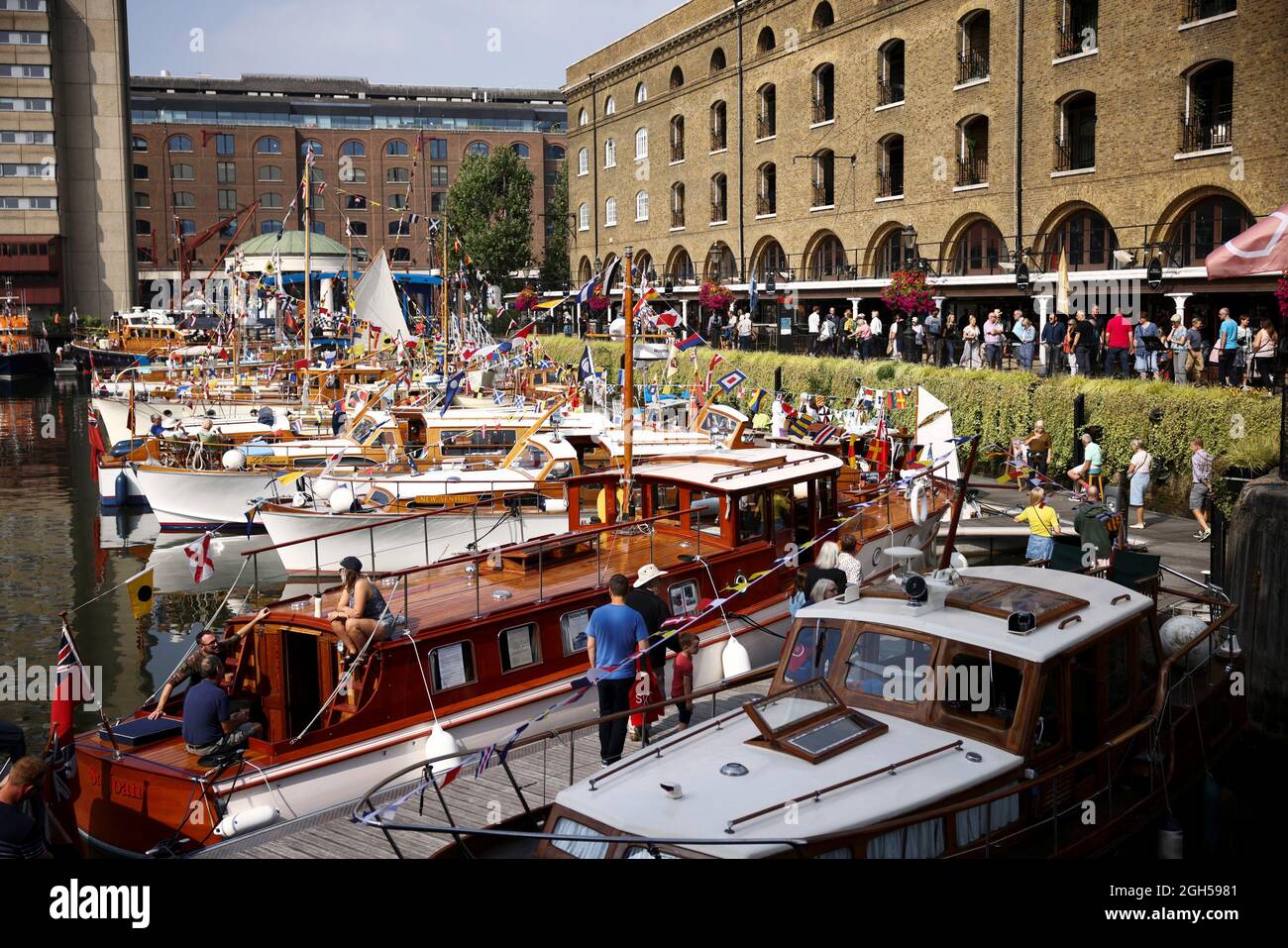 St katherine docks festival hi-res stock photography and images - Alamy