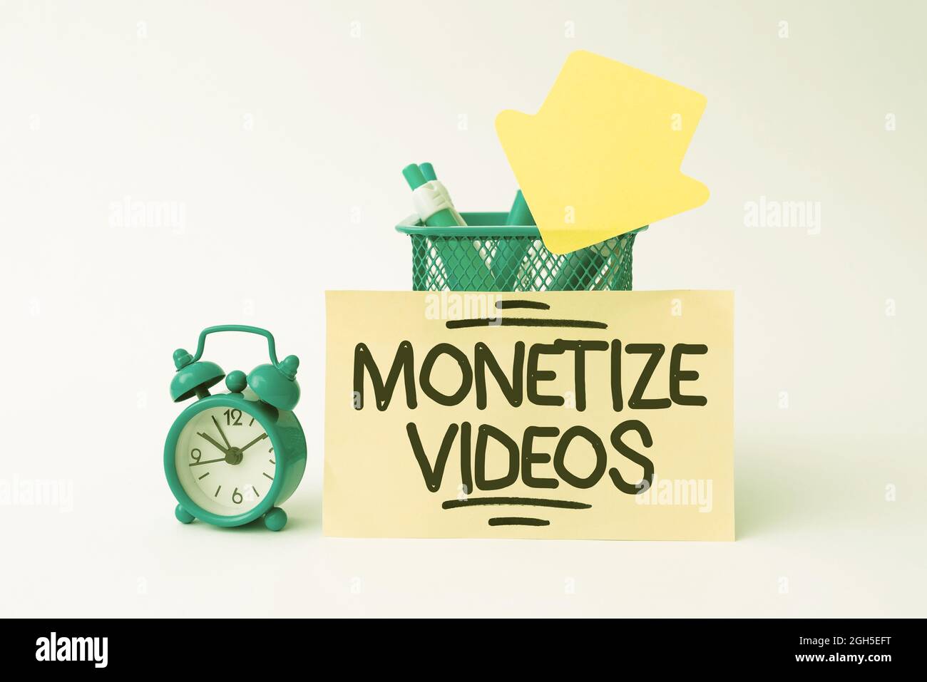 Sign displaying Monetize Videos. Concept meaning process of earning ...