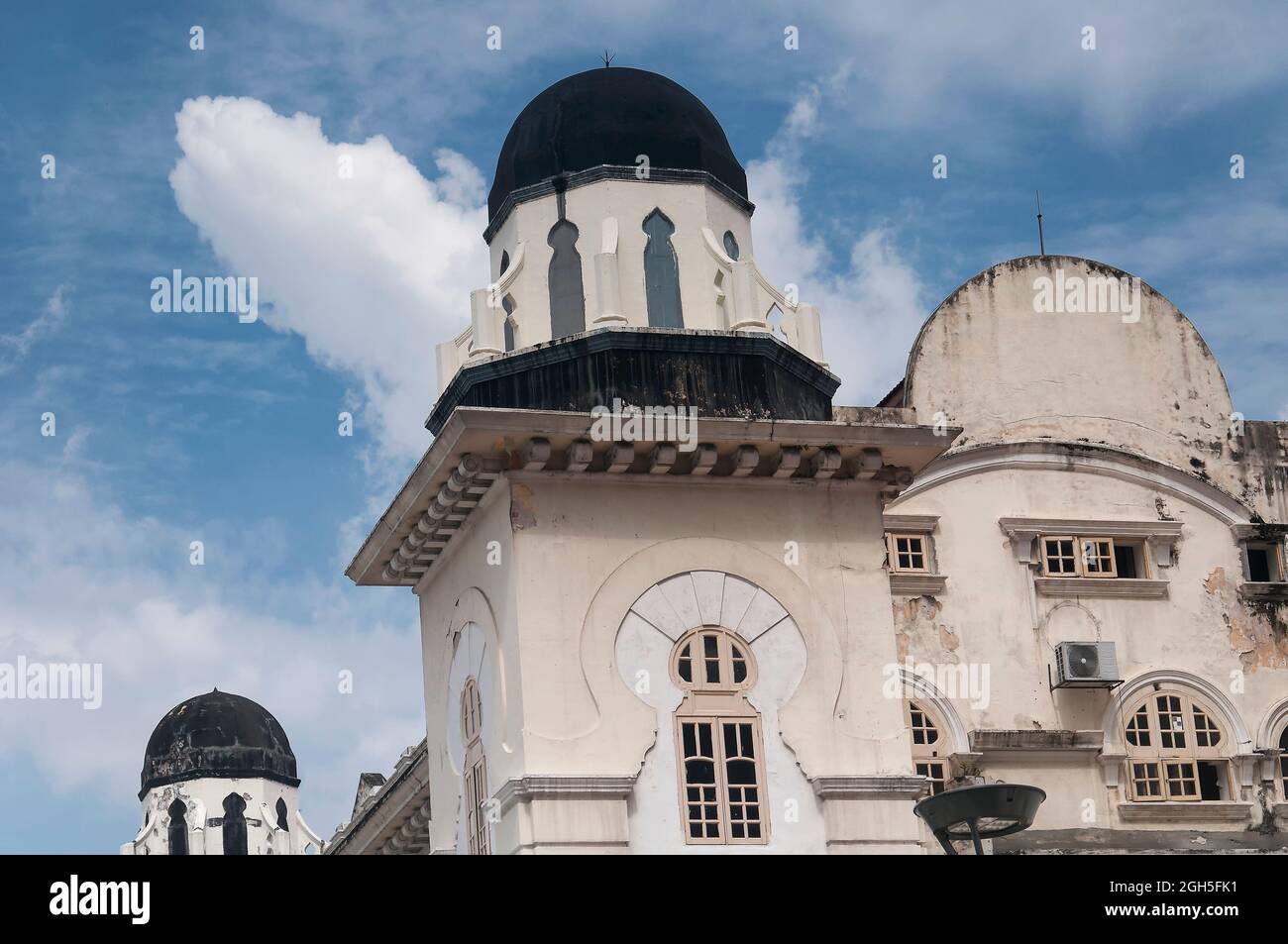 old colonial buildings located in the laluan koloni area of Kuala ...