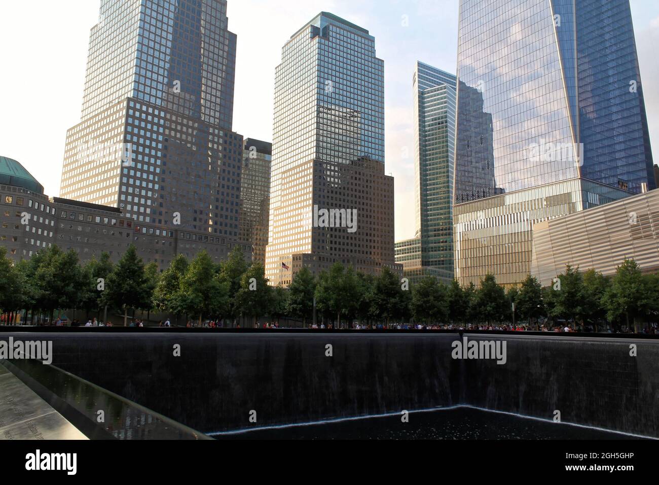 August 8, 2017, New York City, USA, The National September 11 Memorial ...