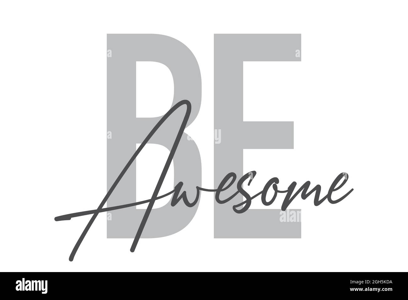 The awesome logo hi-res stock photography and images - Alamy