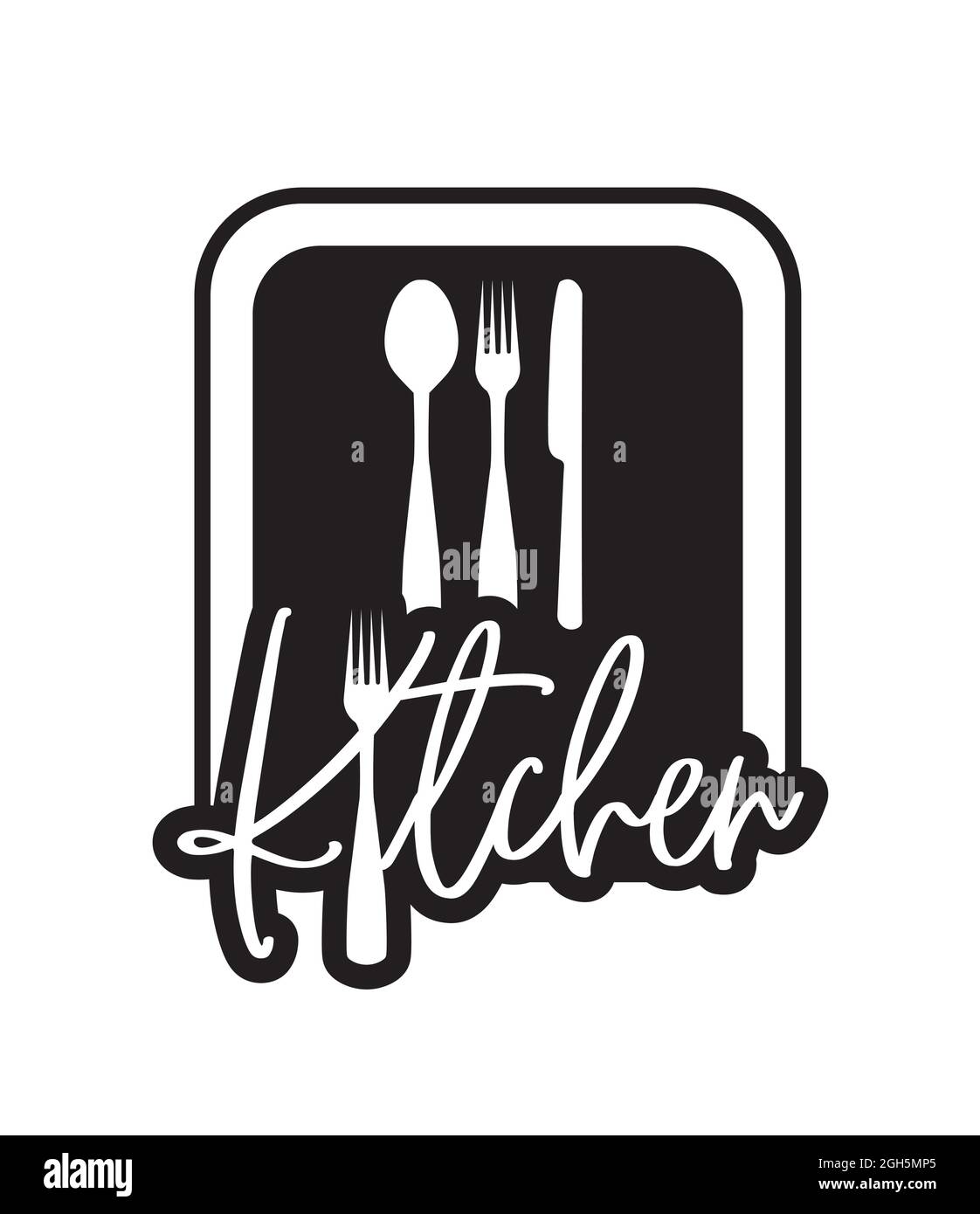 Kitchen, vector. Wording Design, Lettering Design. Wall Decals, Home ...