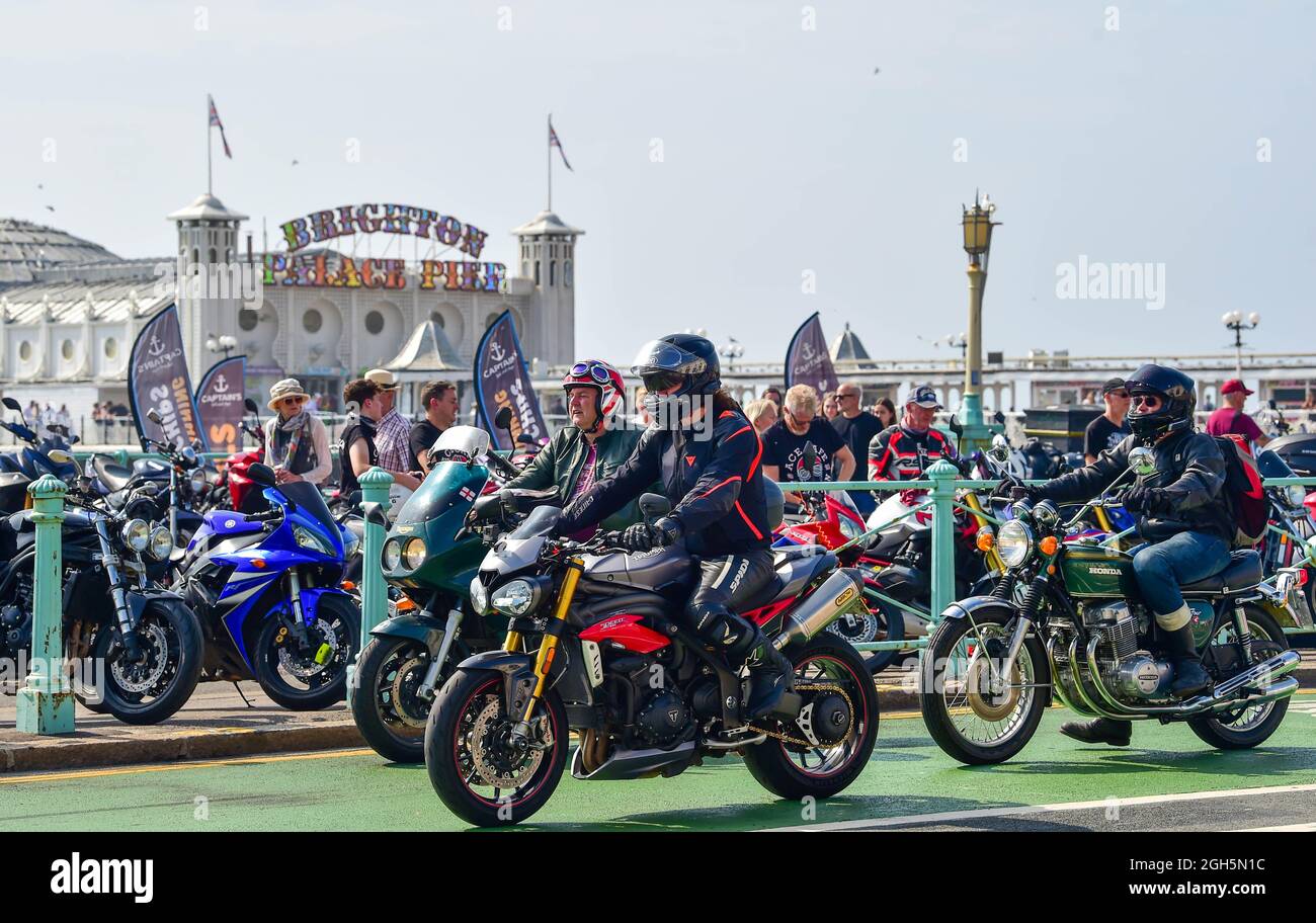 Brighton motorcycle biker bikers hi-res stock photography and images ...