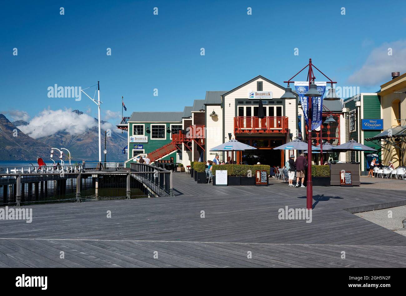 Steamer wharf new zealand hi-res stock photography and images - Alamy
