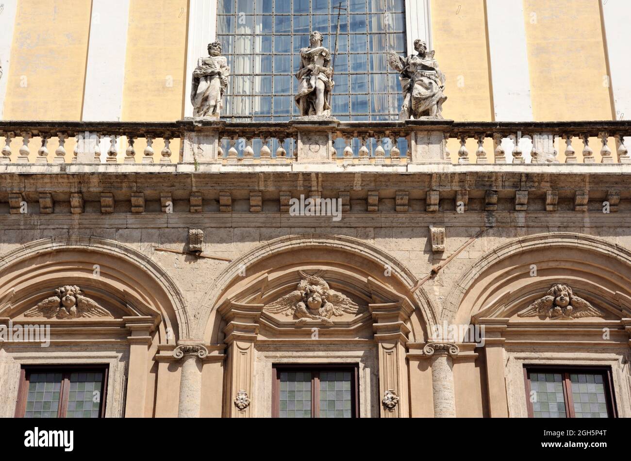 Italy, Rome, basilica dei Santi Dodici Apostoli, church of Twelve Holy ...