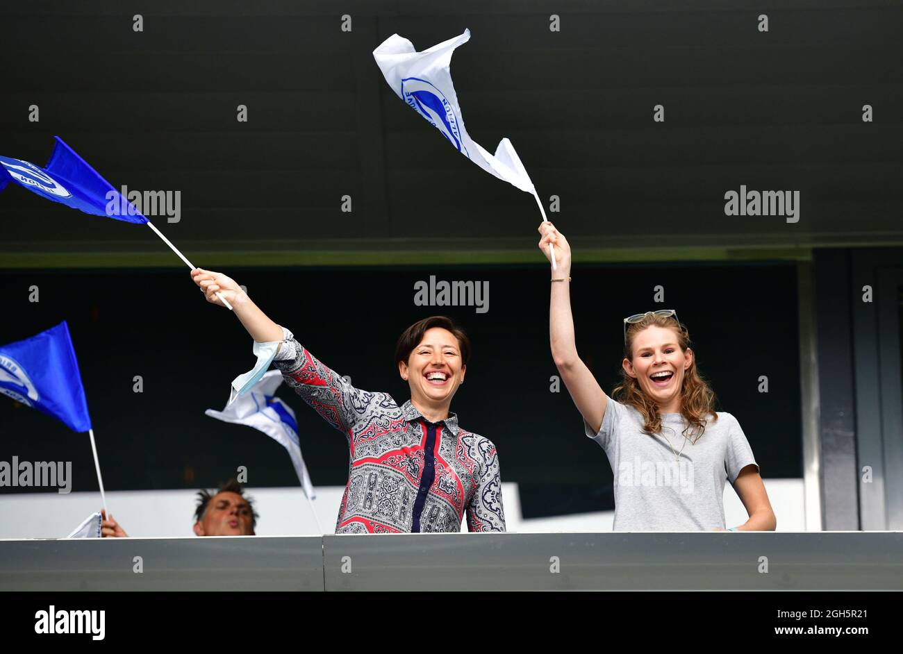 Brighton hove albion football supporters hi-res stock photography and ...