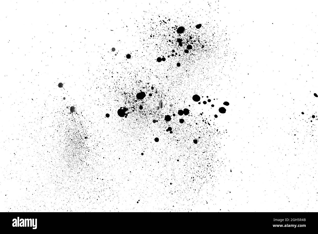Ink Splash Pattern, Black Watercolor Splatter Background Stock Photo ...