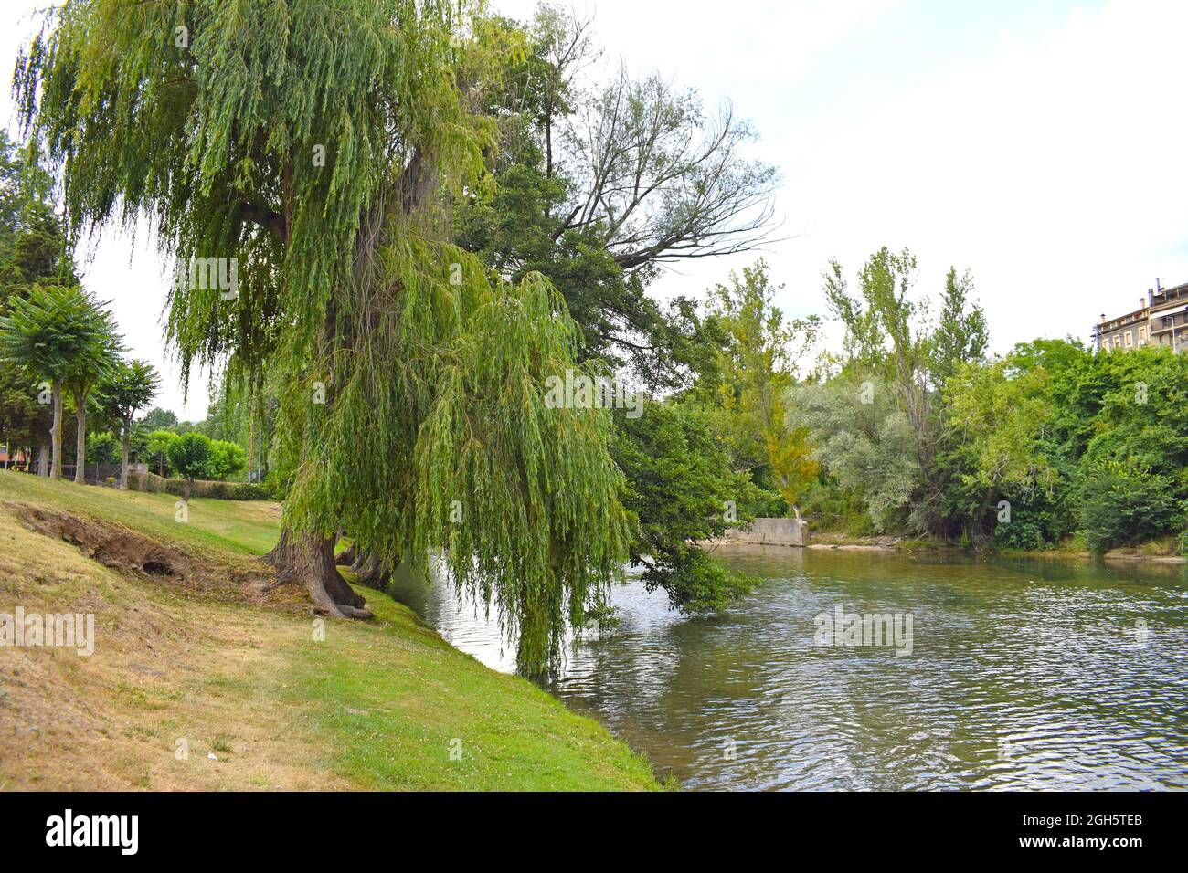 Rio Ter at his stick by San Quirze de Besona Barcelona Spain Stock ...