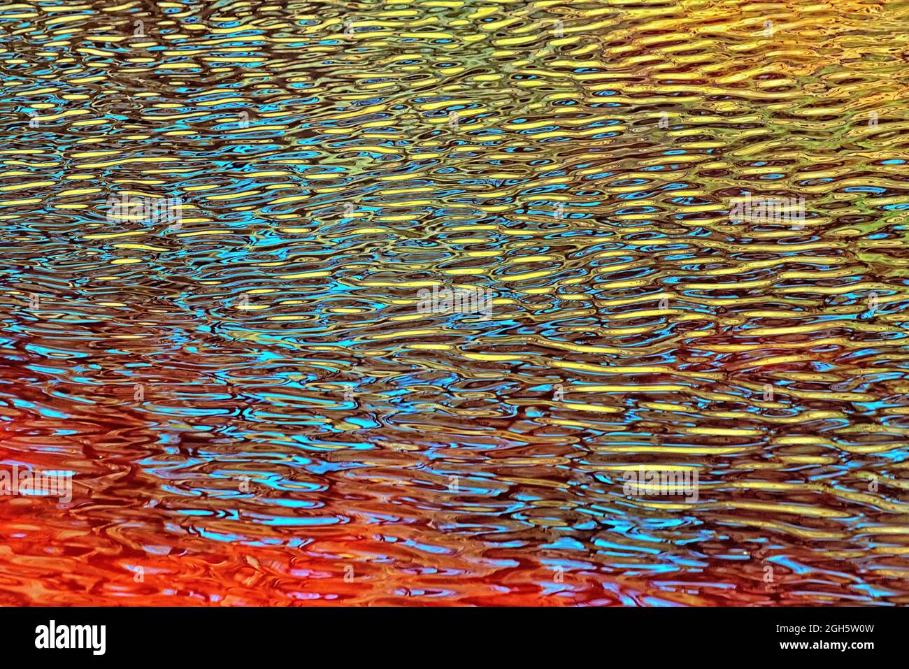 Abstraction in the river Stock Photo - Alamy