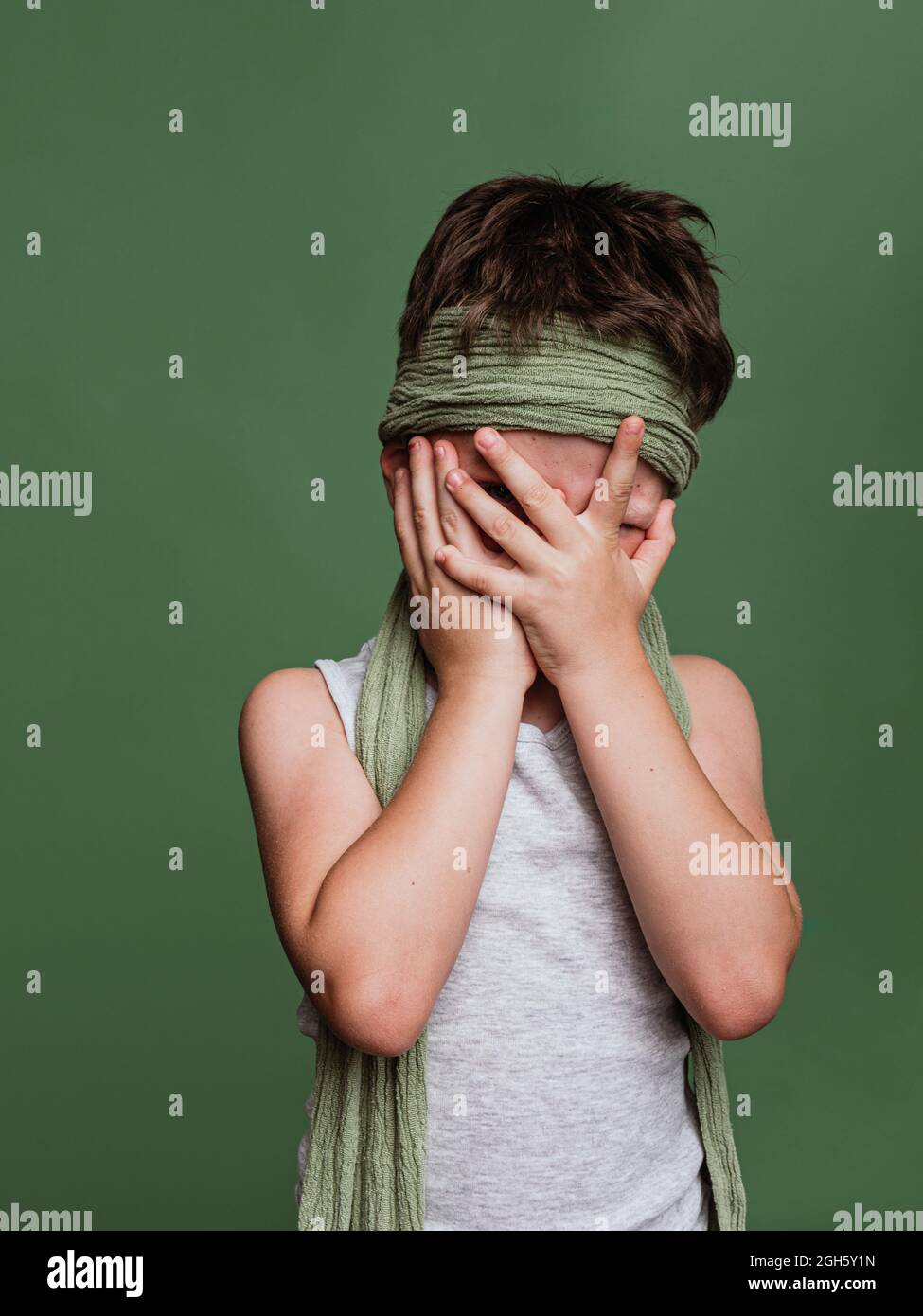 Anonymous Green Face