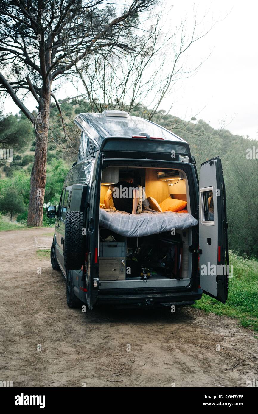 Modern camper van hi-res stock photography and images - Alamy