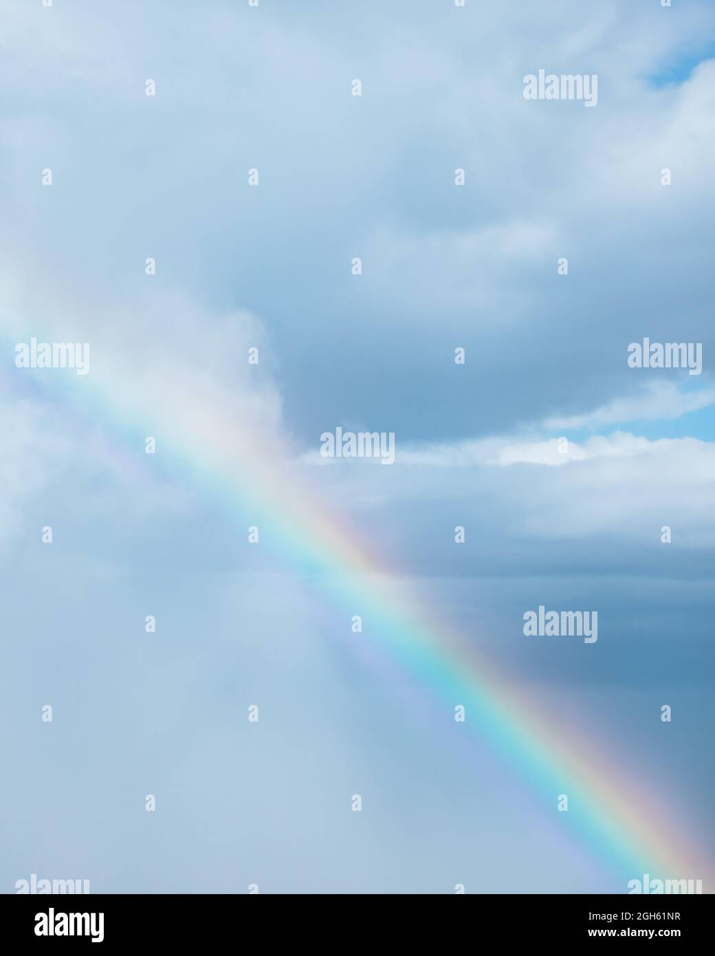 Aerial view breathtaking rainbow hi-res stock photography and images ...