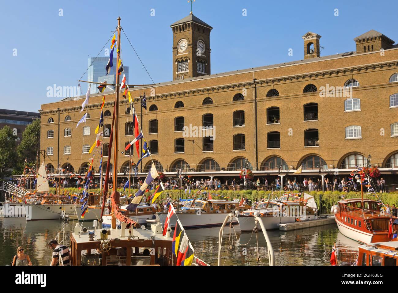 St Katherine Docks, London, UK. 05th Sep, 2021. Around 40 beautiful ...