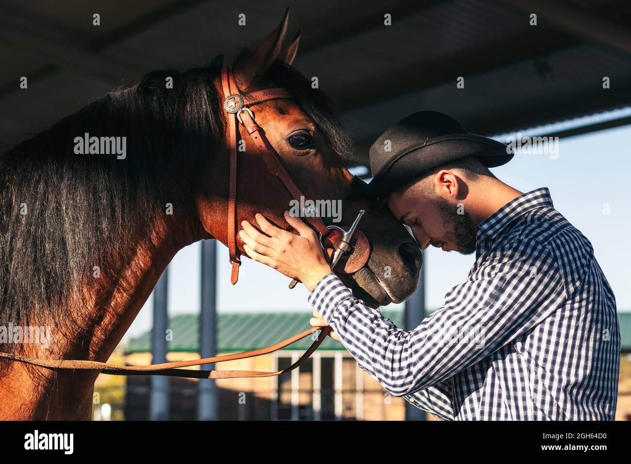 Muzzle on man hi-res stock photography and images - Alamy