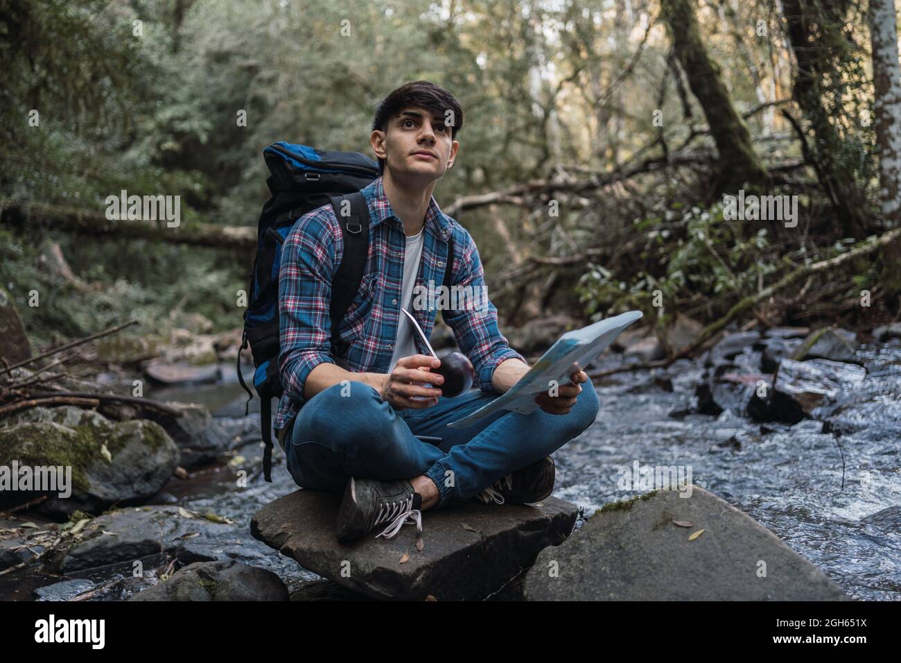 Map of rock river hi-res stock photography and images - Alamy
