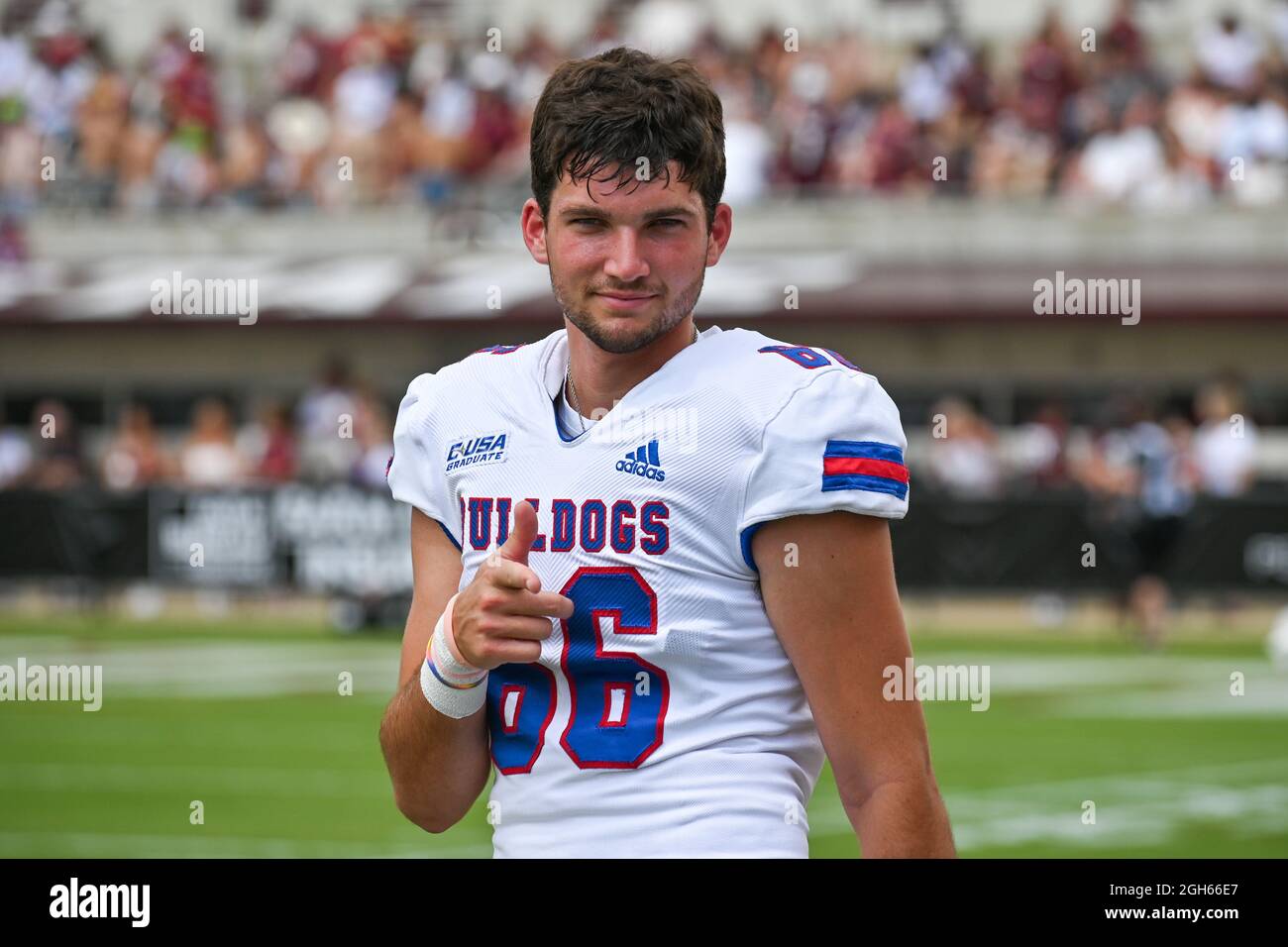 Starkville, MS, USA. 04th Sep, 2021. Louisiana Tech Bulldogs safety ...