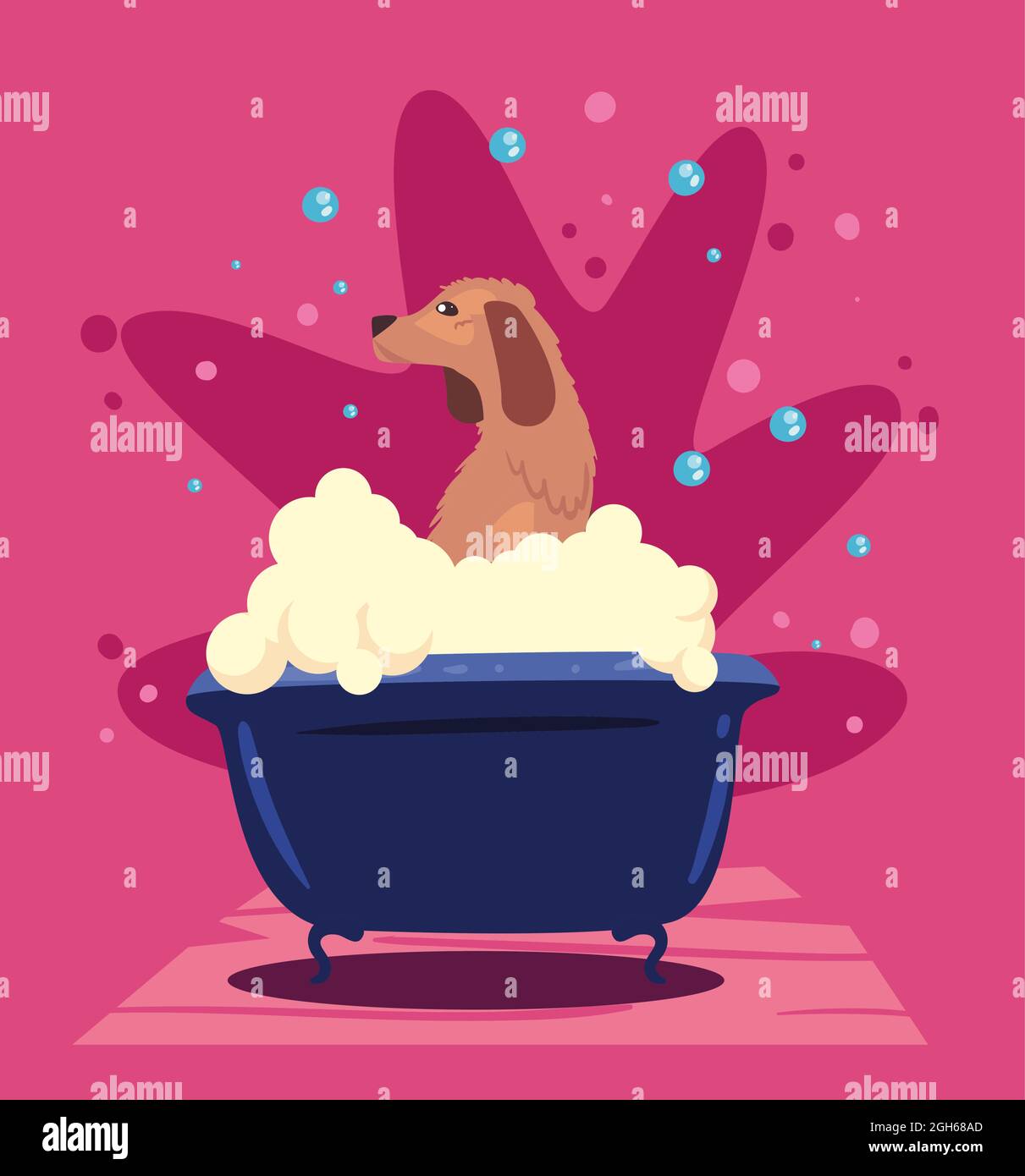 Bathing scene Stock Vector Images - Alamy