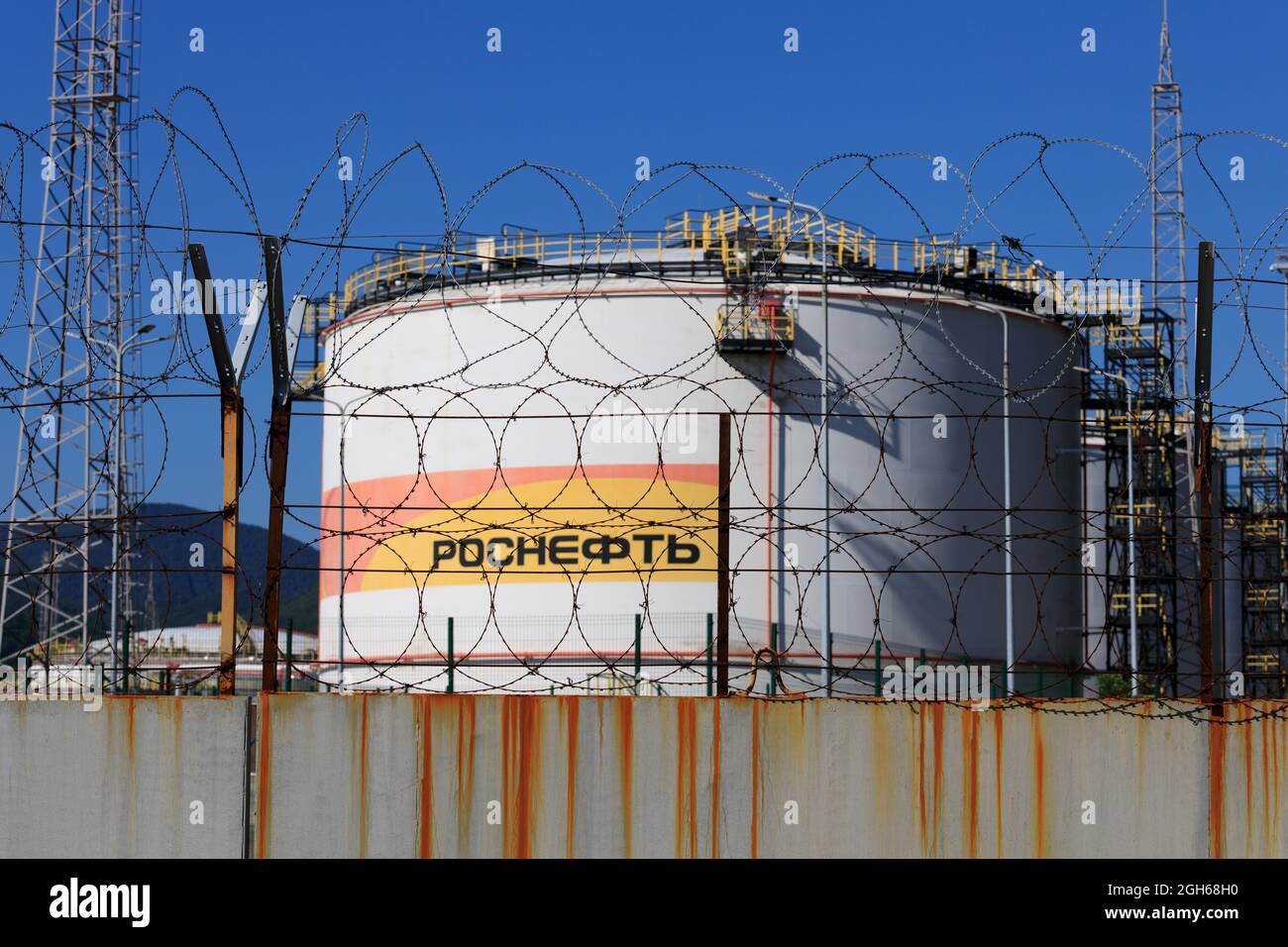 Tuapse refinery hi-res stock photography and images - Alamy