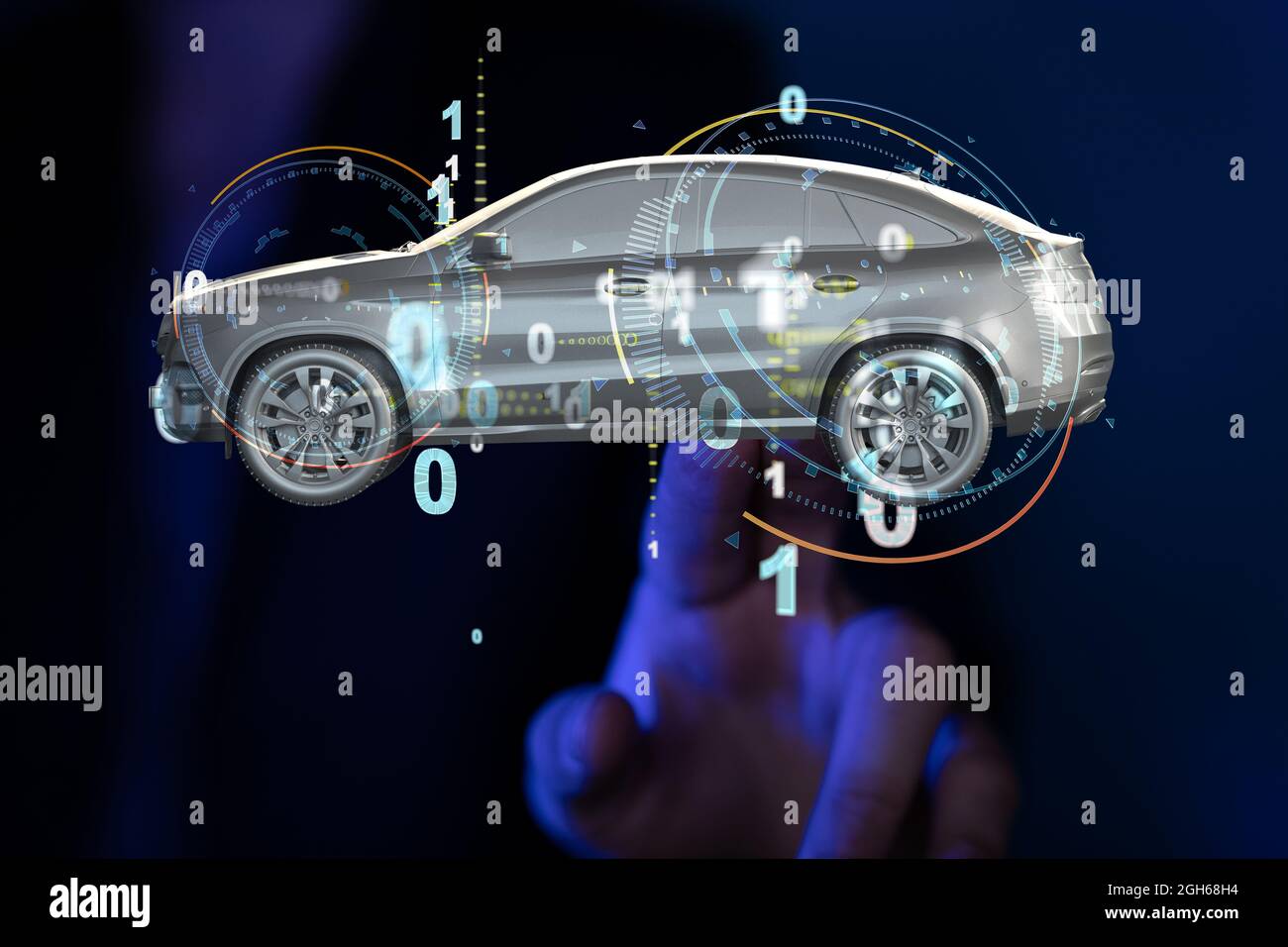 Virtual luxury car hi-res stock photography and images - Alamy
