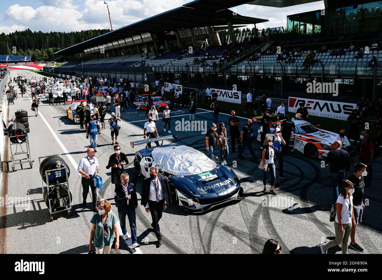 Spielberg: DTM Red Bull Ring 2021, (Photo by Hoch Zwei) 23 Alex Albon ...