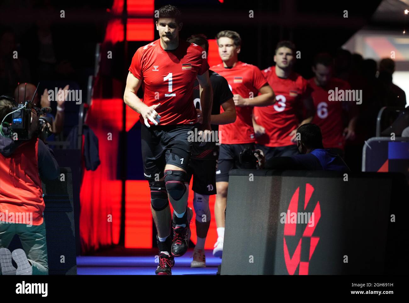 Tallinn, Estonia. 05th Sep, 2021. Volleyball, Men: European ...