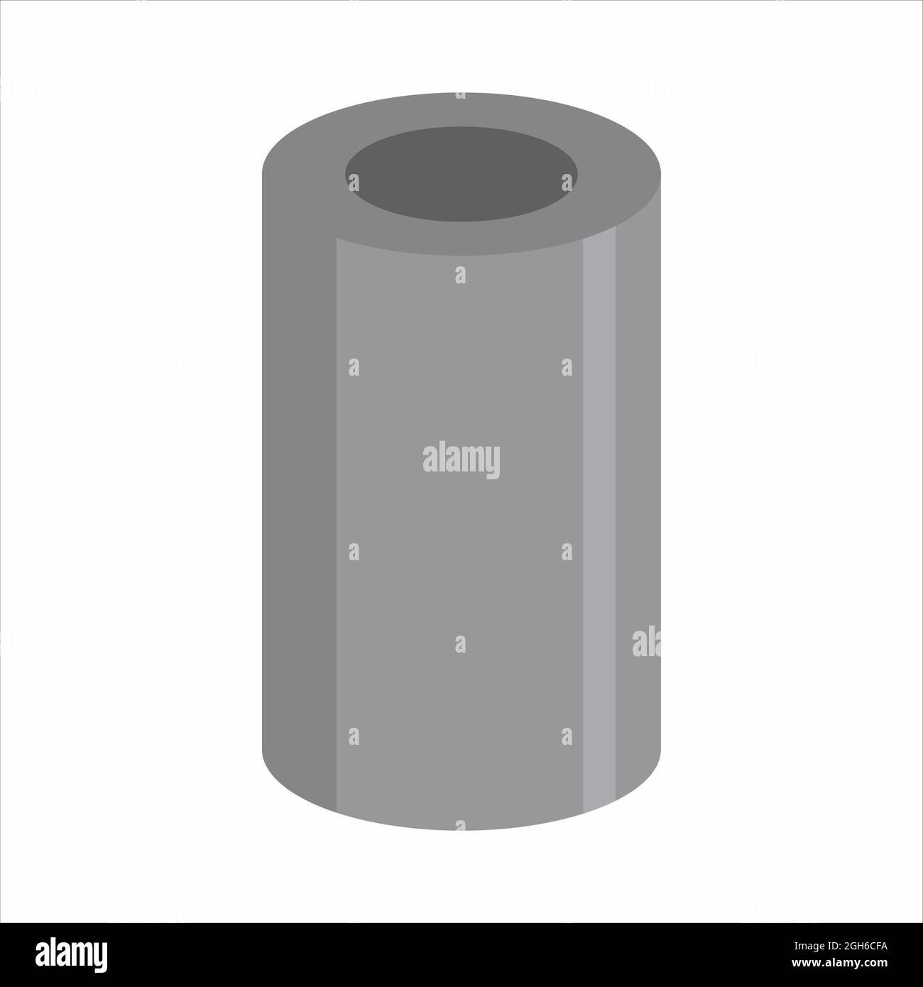 Round tubular shape Stock Vector Images - Alamy