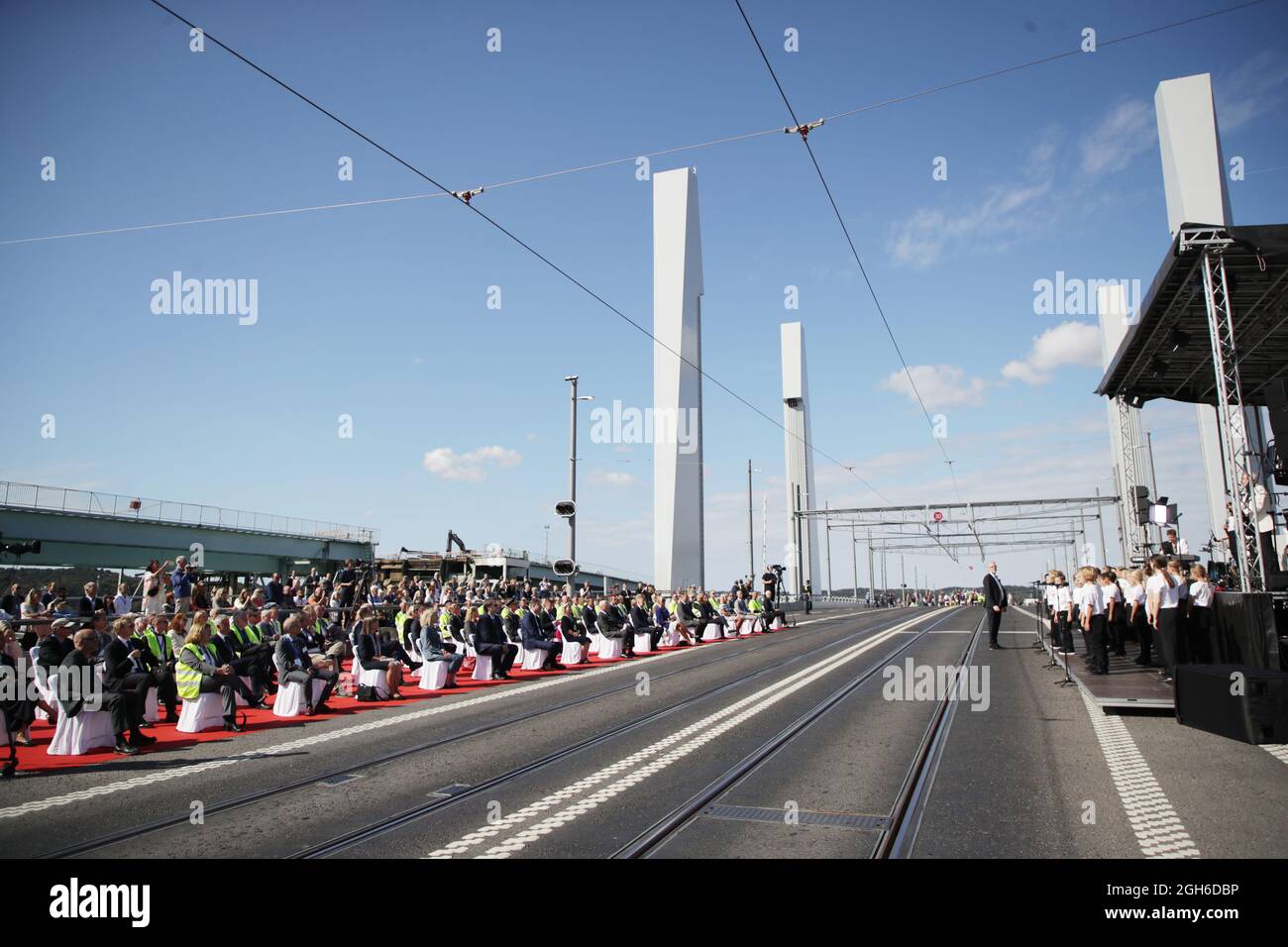 GÖTEBORG 20210905The inaguration of Hisingsbron (Hisings bridge) in ...