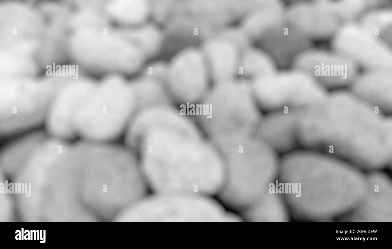 Blurred view small stones hi-res stock photography and images - Alamy