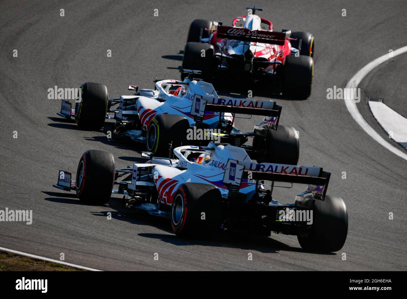 09 MAZEPIN Nikita (rus), Haas F1 Team VF-21 Ferrari, 47 SCHUMACHER Mick ...