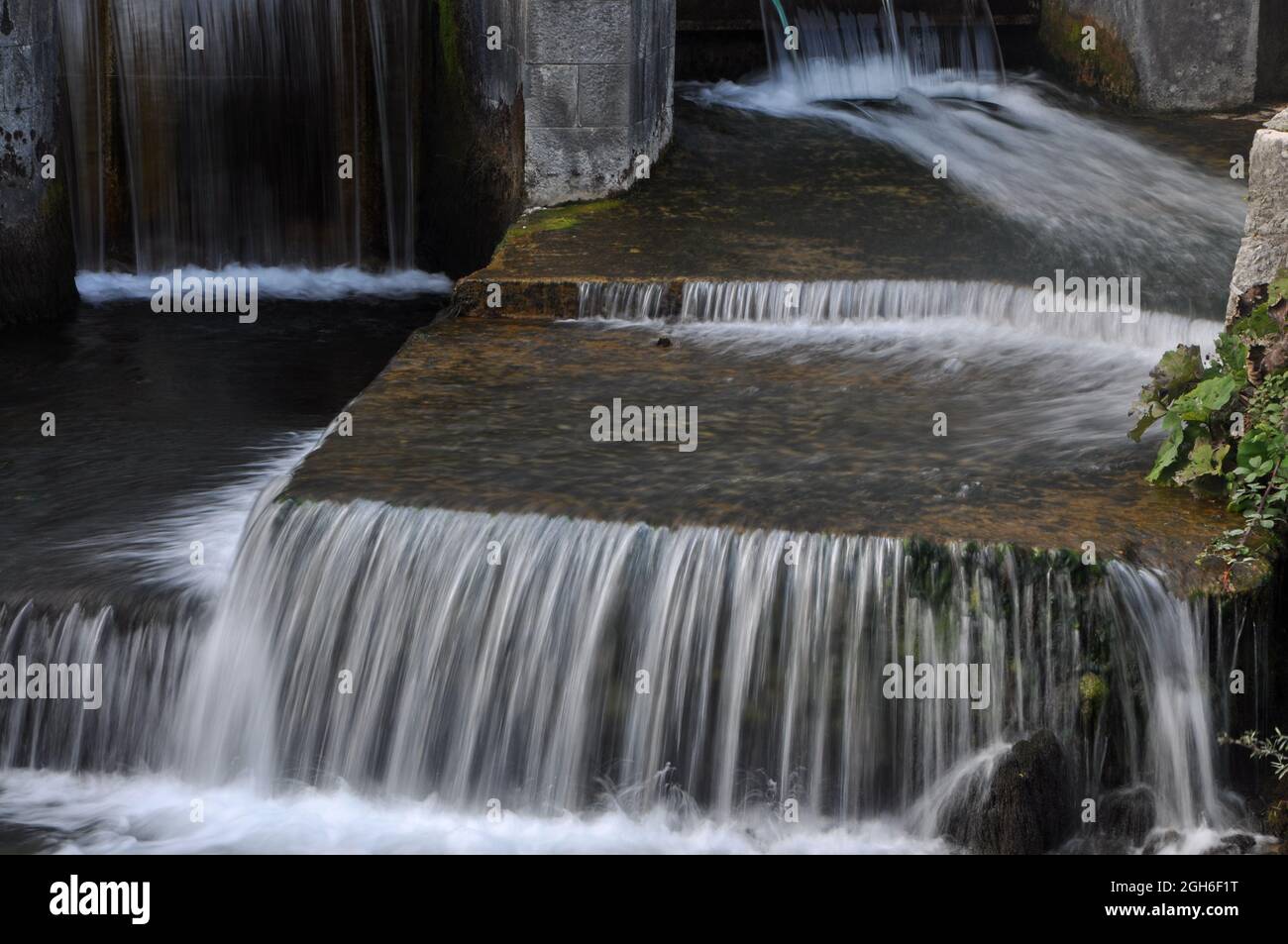 Small cascade waterfall on mountain hi-res stock photography and images ...