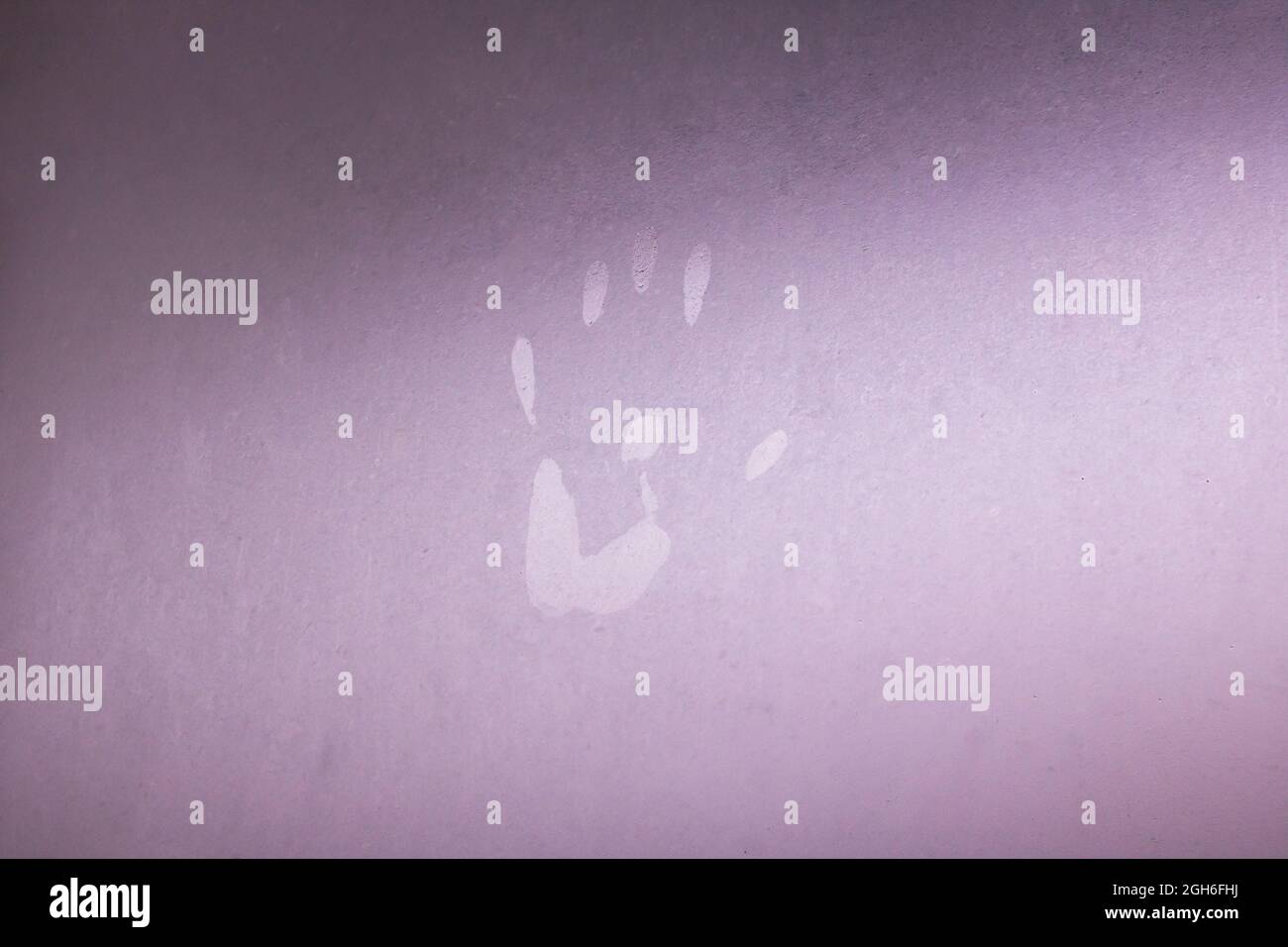 Wet handprint hi-res stock photography and images - Alamy