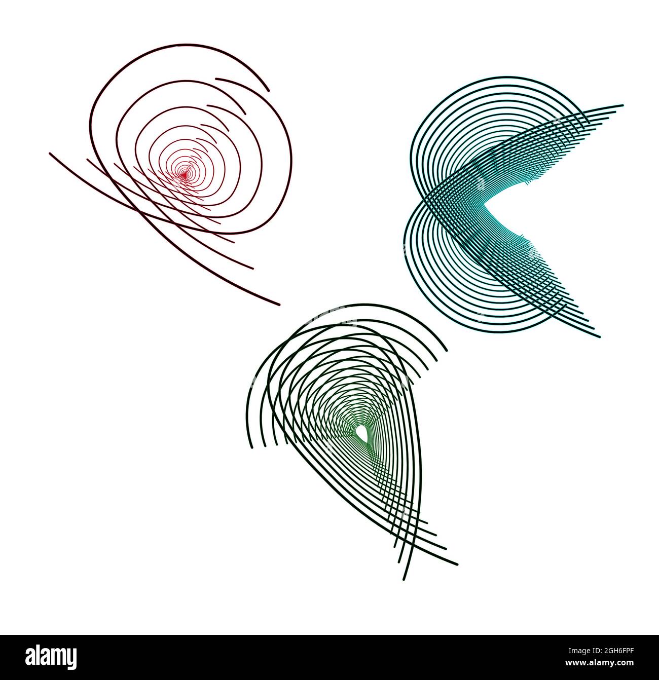 illustration of a set of different patterns Stock Vector Image & Art ...