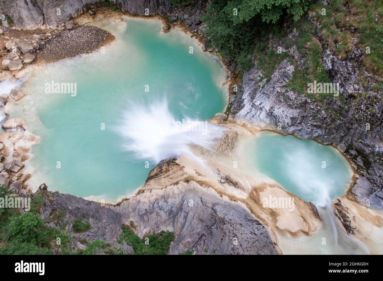 Blue waterfall hi-res stock photography and images - Alamy