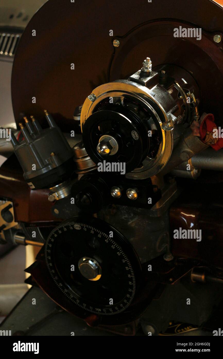 Volkswagen Beetle Engine Stock Photo - Alamy