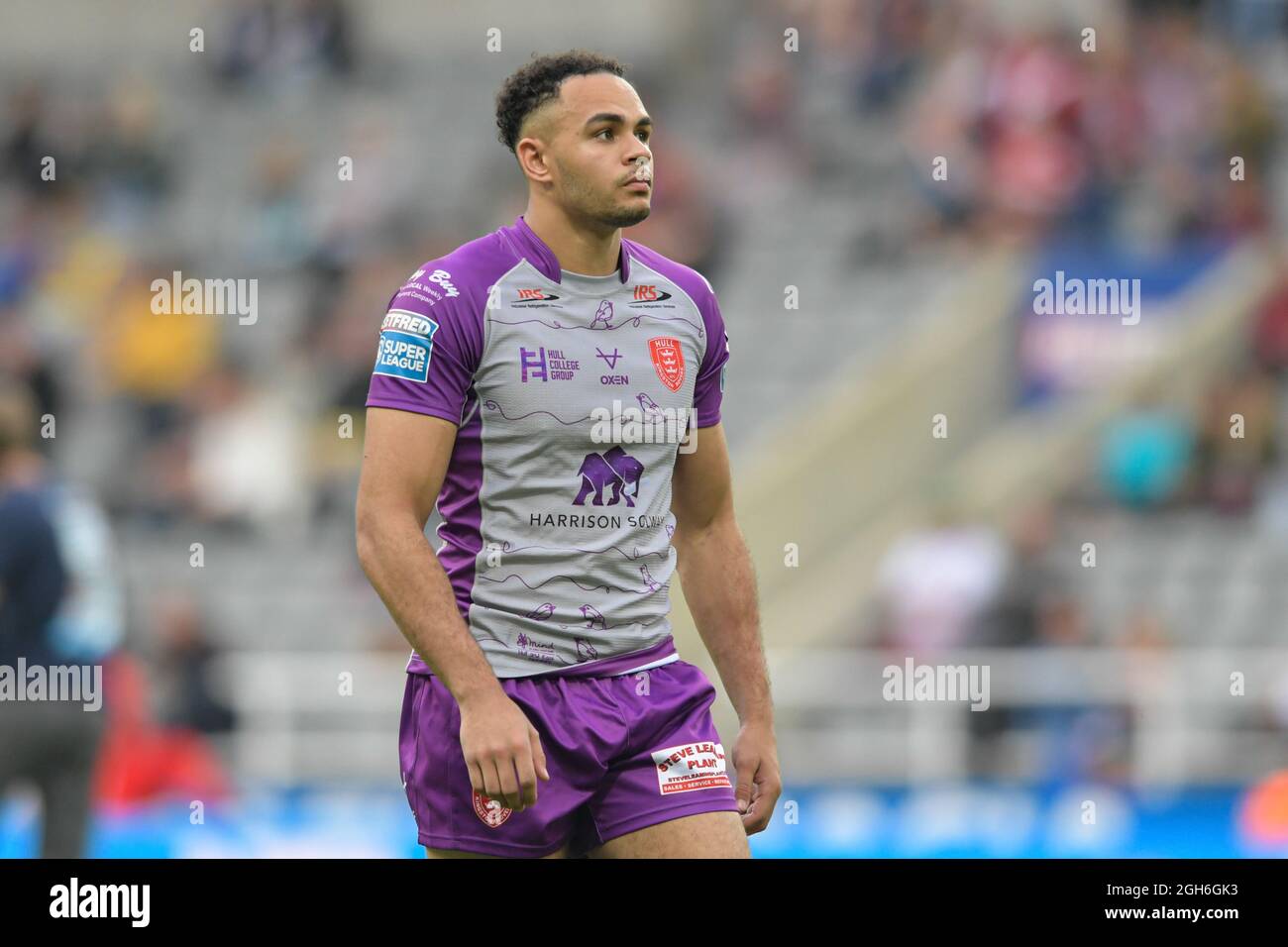 Luis Johnson (27) of Hull KR in action during the game Stock Photo - Alamy