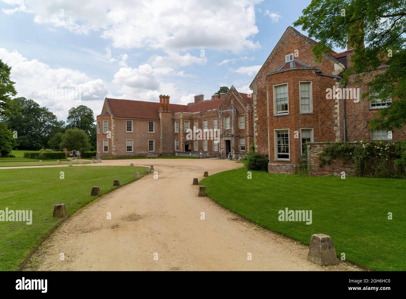 The Vyne, Tudor House Stock Photo - Alamy