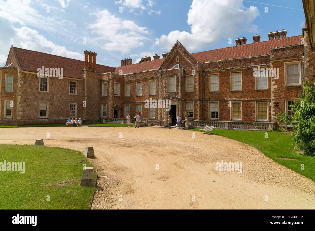 The Vyne, Tudor House Stock Photo - Alamy