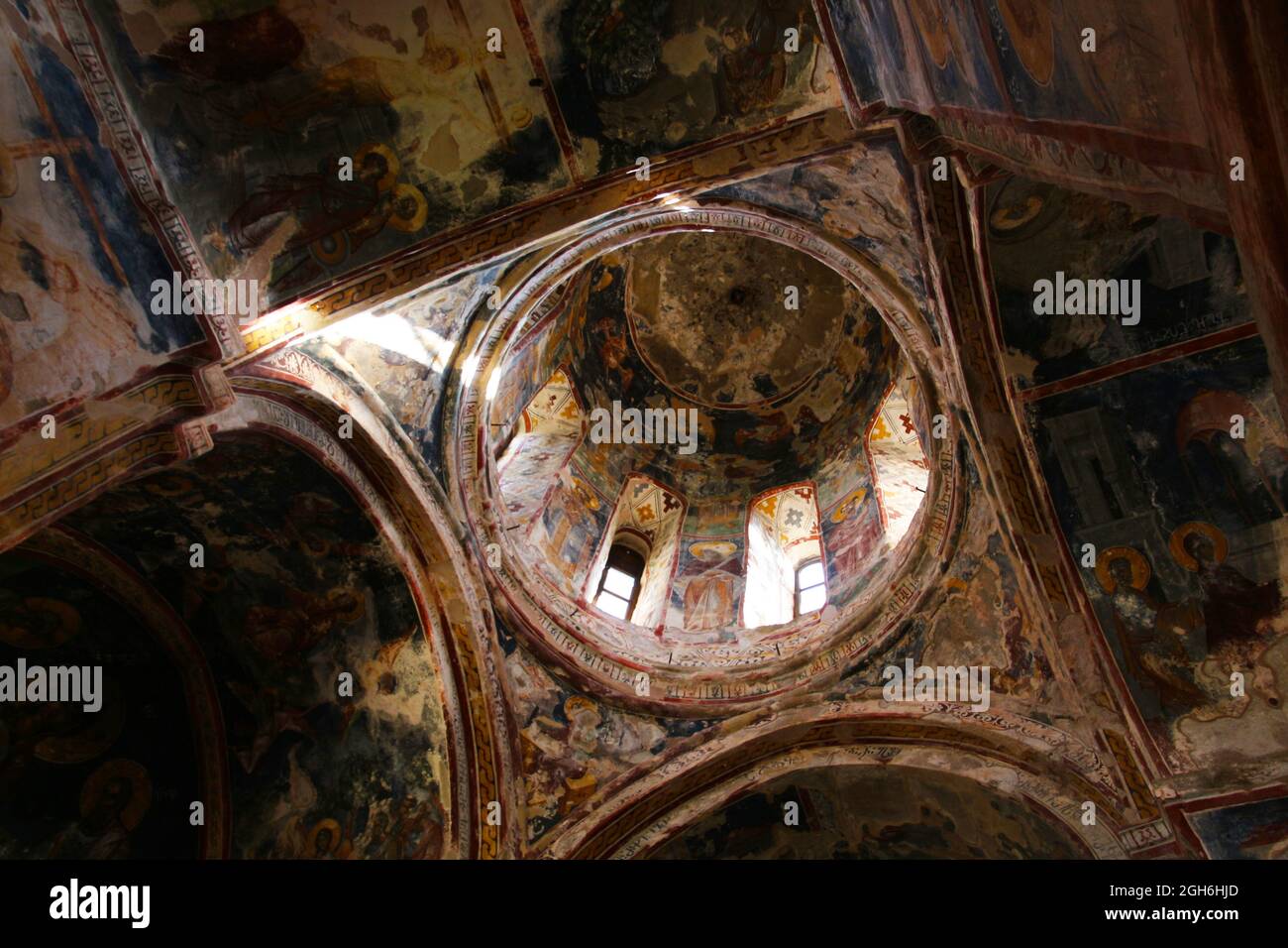 Gelati Monastery interior view, Georgia Stock Photo - Alamy