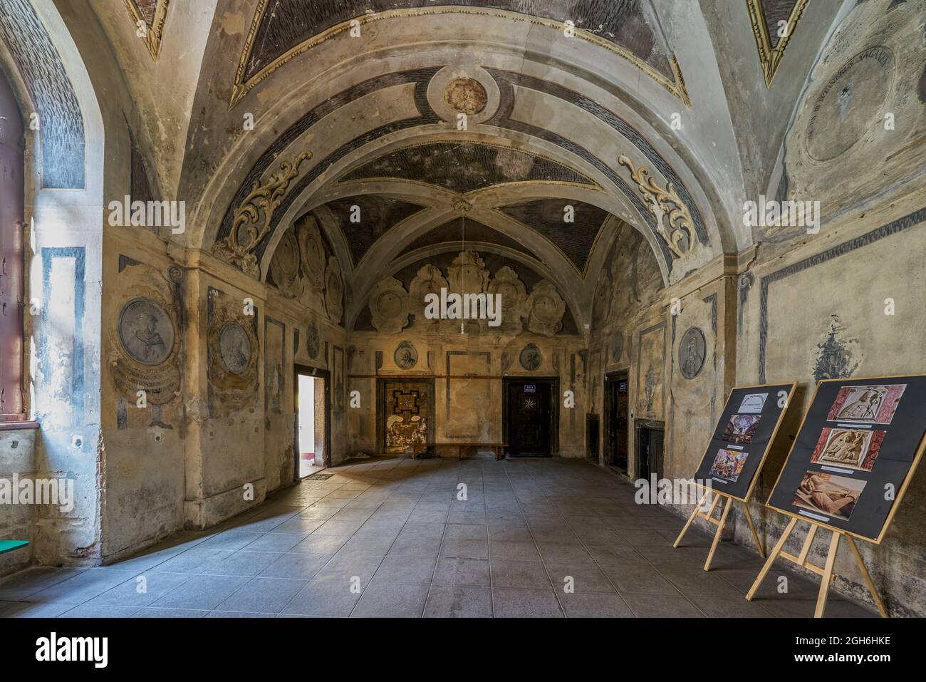 Baroque Augustinian monastery Żagań Sagan Lower Silesia Poland Stock ...
